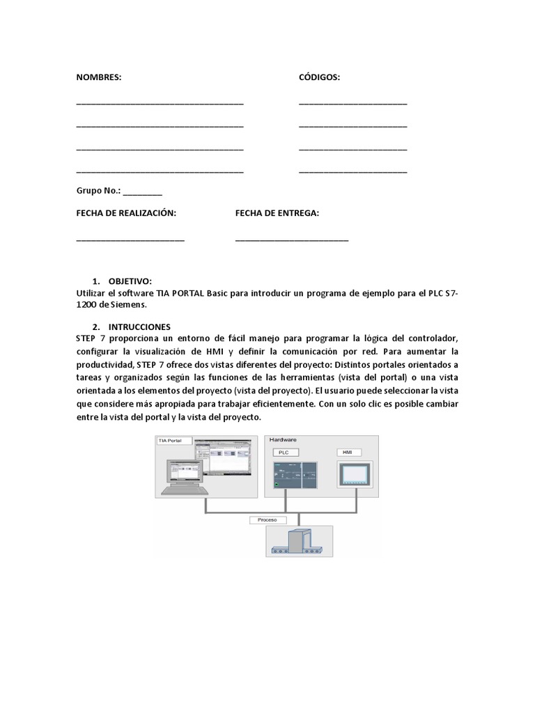 1 Guia para Practica Tia Portal | PDF
