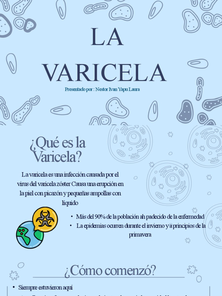 La Varicela | PDF | Inmunología | Enfermedades y trastornos