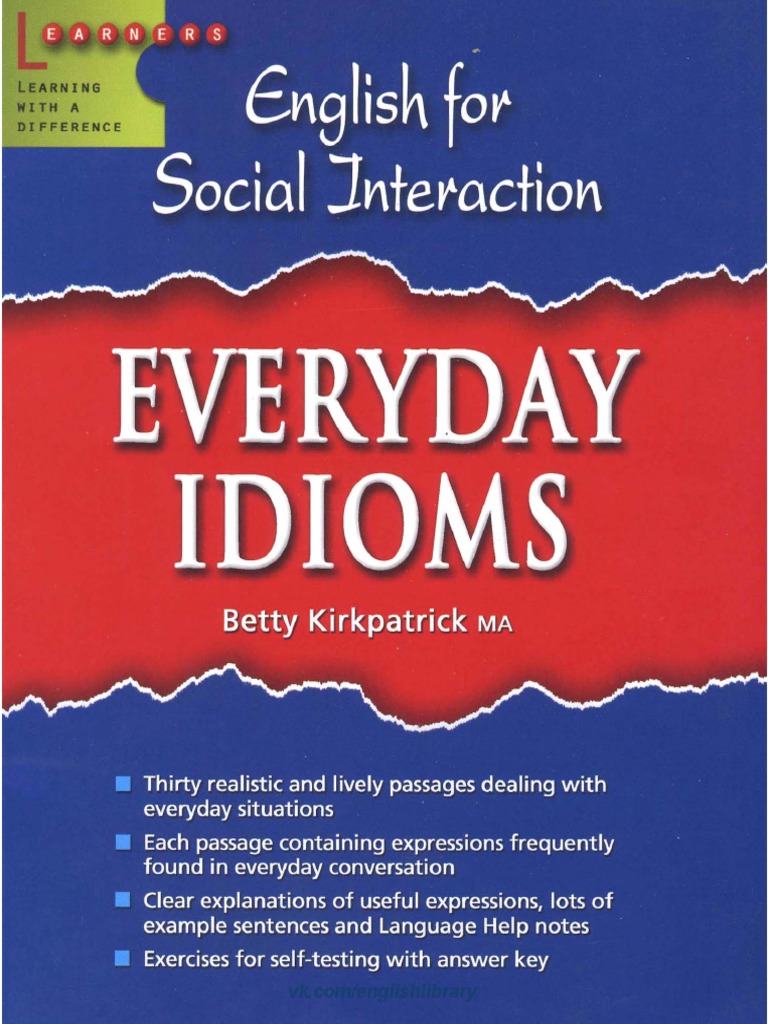 English For Social Interaction Everyday Idioms | PDF | Social Science ...