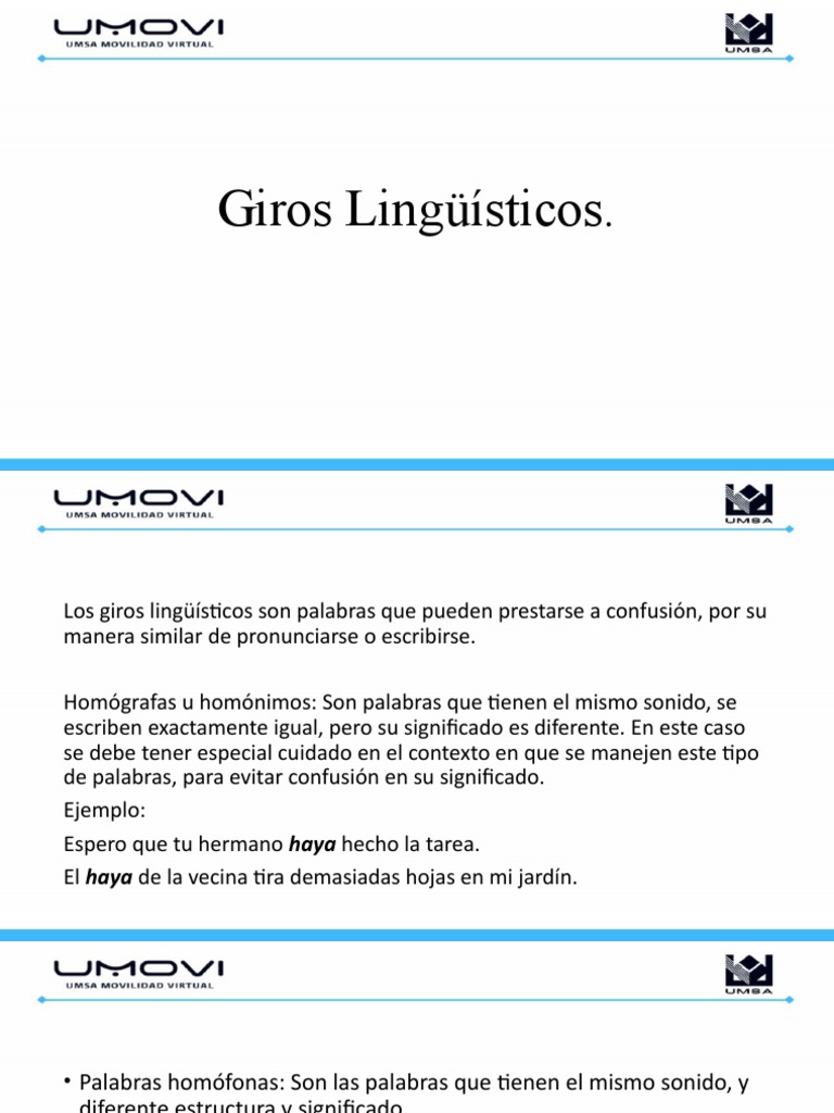 Giros Lingüísticos y Vicios del Lenguaje | PDF | Lingüística ...