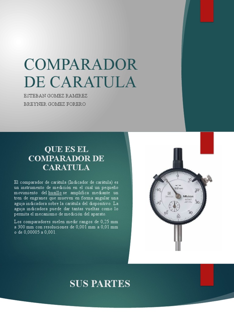 Comparador de Caratula | PDF
