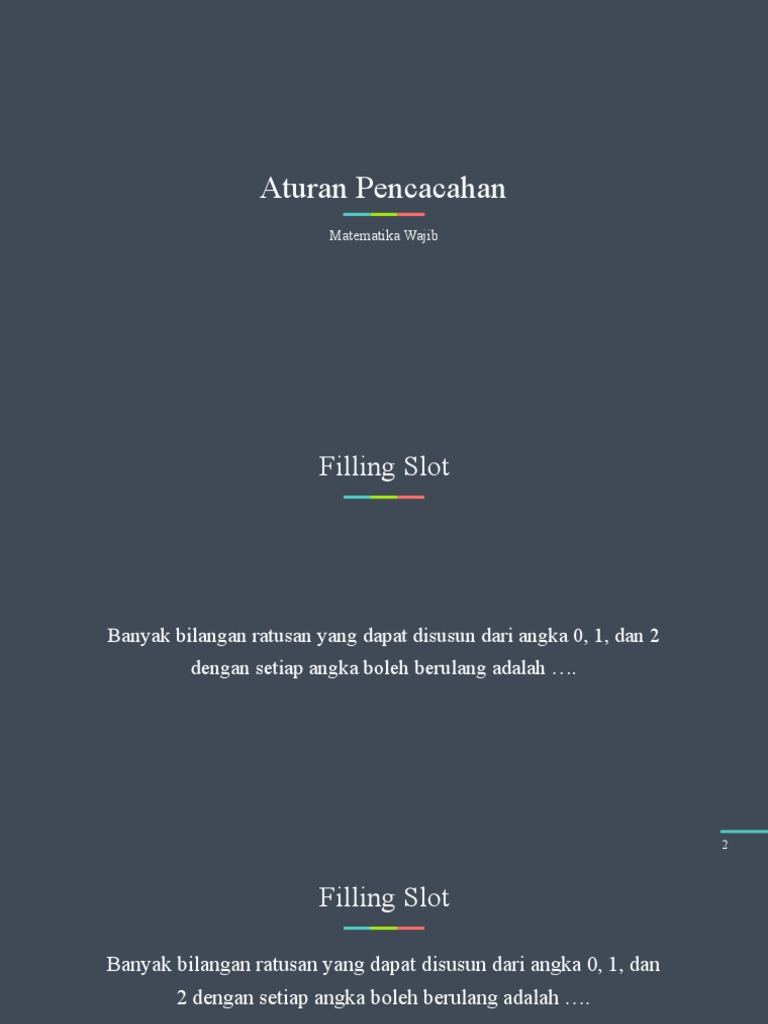 Aturan Pencacahan | PDF | Metode & Bahan Ajar