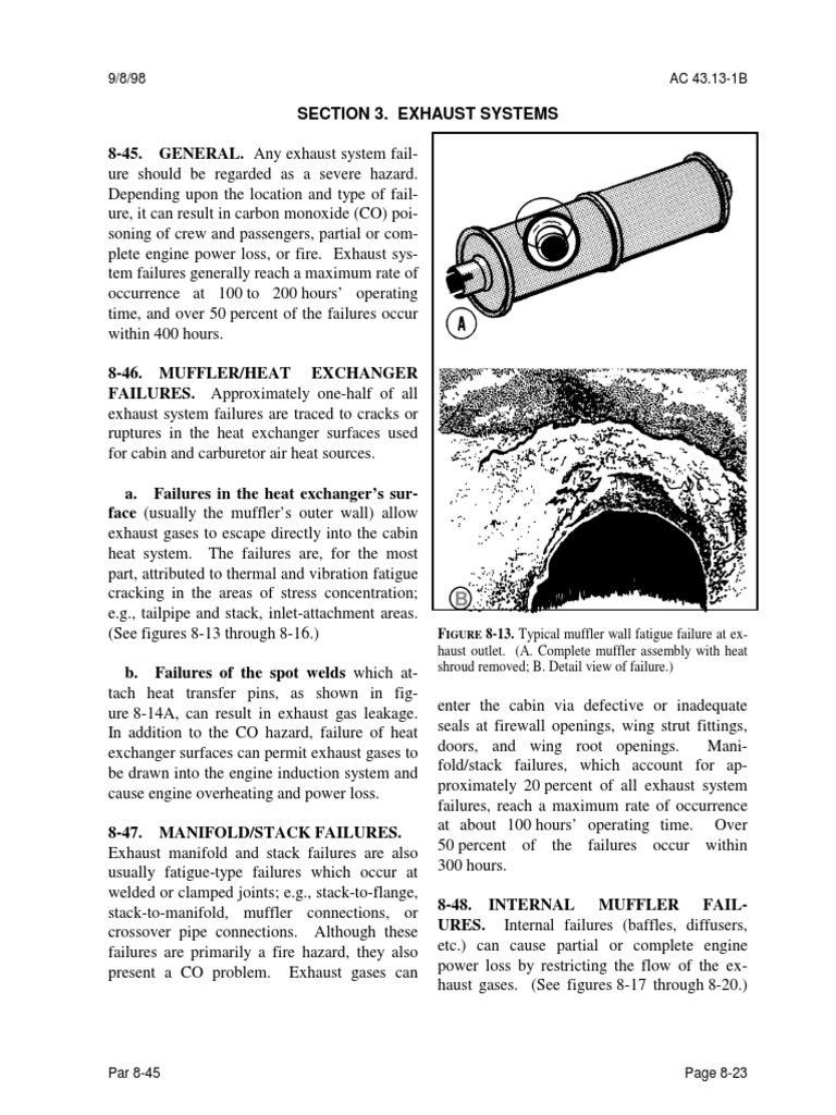 Exhaust System Failure Analysis | PDF | Exhaust Gas | Pipe (Fluid ...