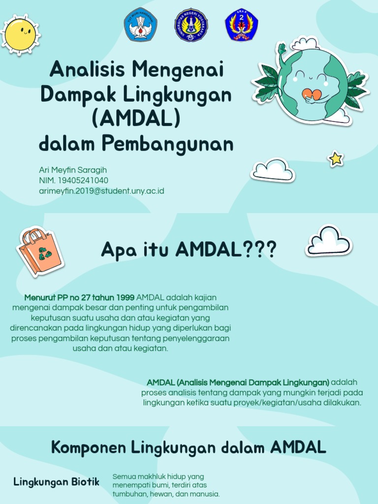 Analisis Mengenai Dampak Lingkungan (AMDAL) Dalam Pembangunan | PDF