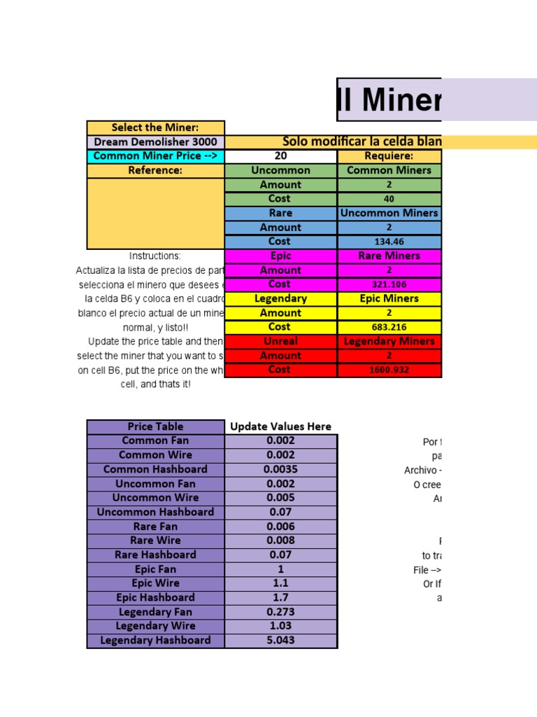 Merge Cost Power and % | PDF