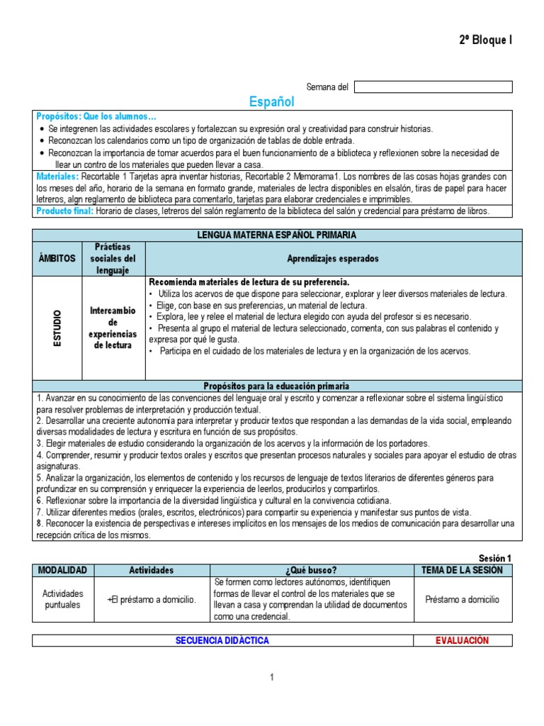 Planeacion Nadia Segundo Grado Primer Trimestre | PDF | Residuos | Las ...