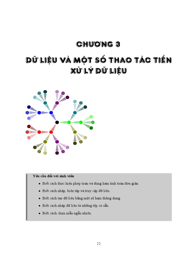 Tien Xu Ly Du Lieu | PDF