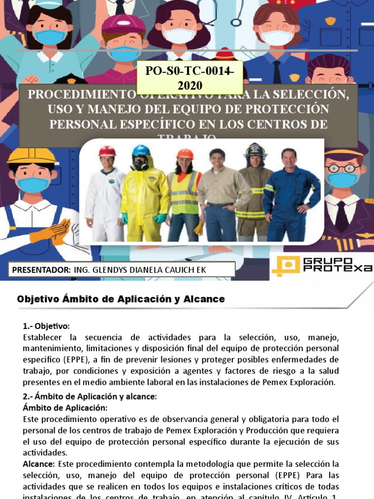 Procedimiento Critico para El Uso de Equipo de Protección Personal ... Procedimiento Critico para El Uso de Equipo de Protección Personal ...