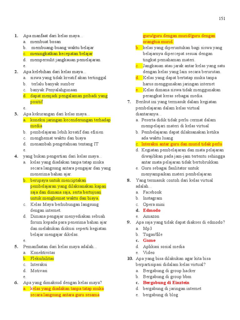 SOAL Pre Test Print | PDF