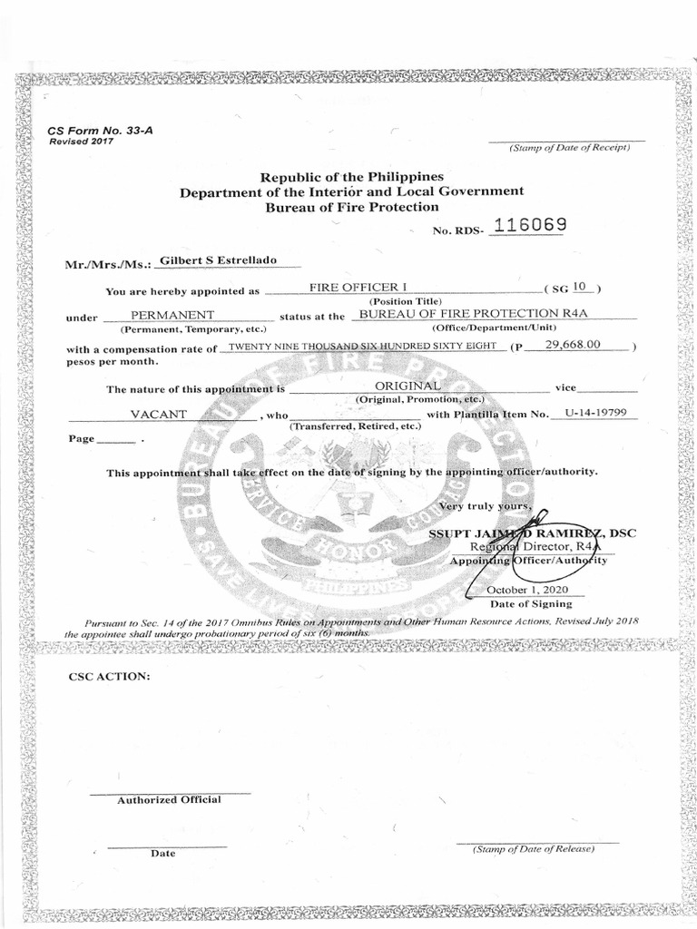 Attested Appointment | Download Free PDF | Government