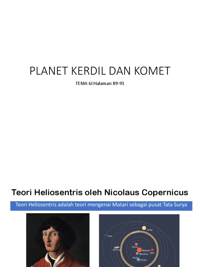 Ipa - Planet Kerdil Dan Komet | PDF
