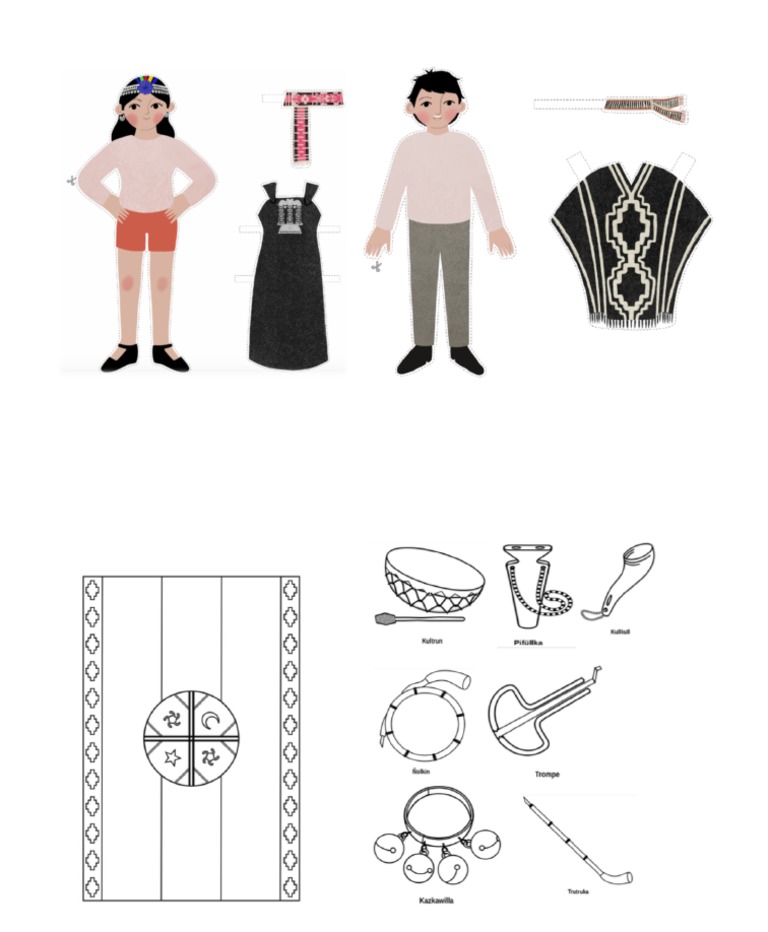 Recortable Mapuches | PDF