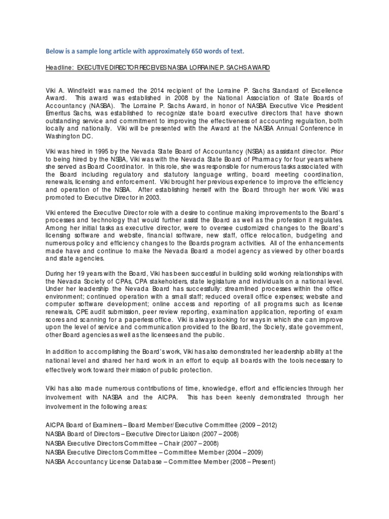 Sample Article 03 | PDF | Business