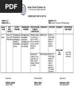Curriculum Map Emtech | PDF | Educational Technology | Curriculum
