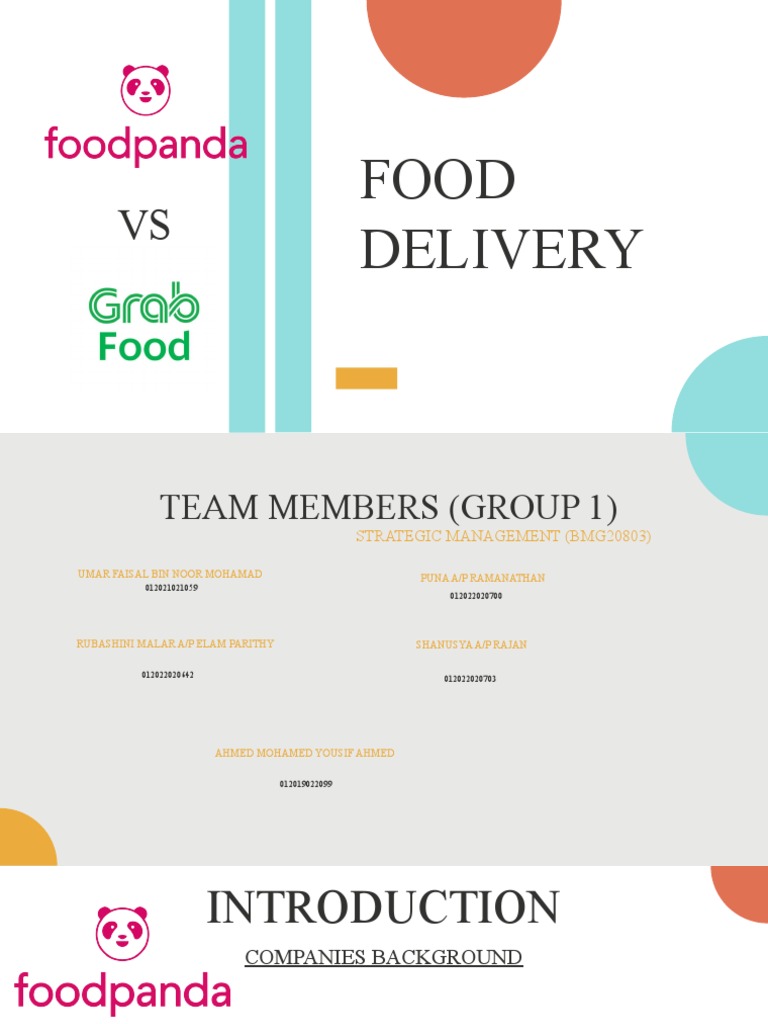 Food Delivery Slides | PDF | Packaging And Labeling | Foods