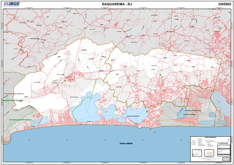 Mapa Detalhando Do Rio de JAneiro | PDF | Mapa | Brasil