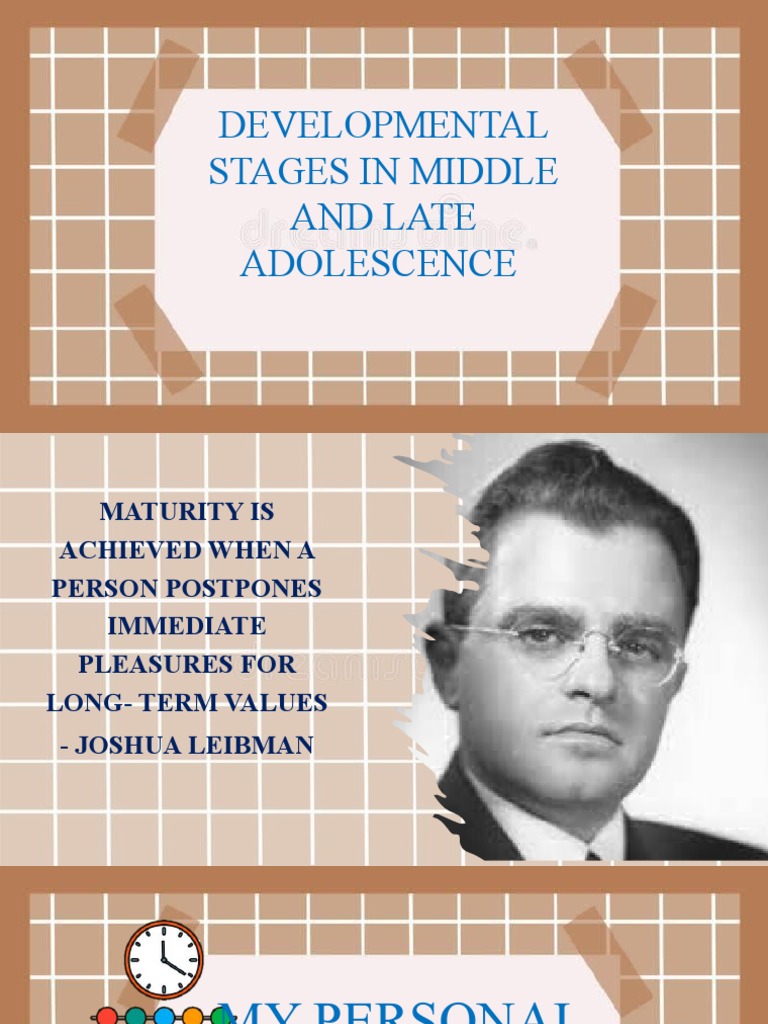 Week 3 Perdev | PDF | Developmental Psychology | Adolescence