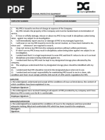PPE Request Form | PDF