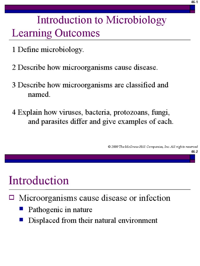 LECTURE 4 Introduction To Microbiology | PDF | Pathogen | Virus