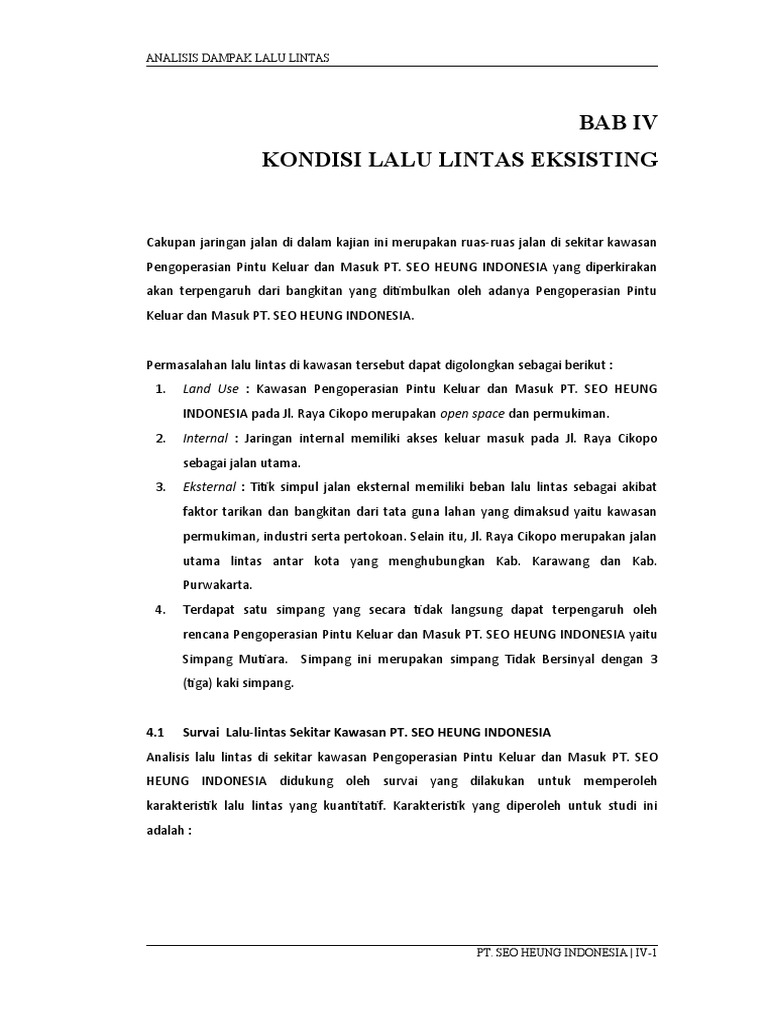 Bab 4 Andal-Lalin Pt. Soe Hung | PDF