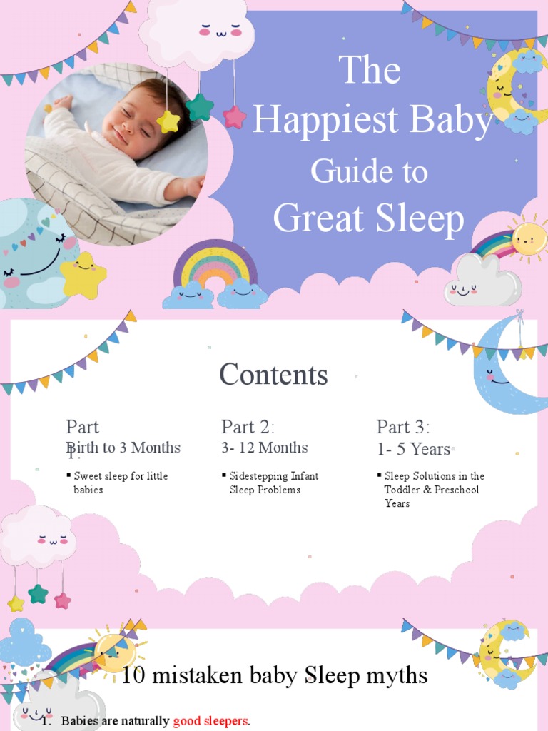 Happiest Baby Sleep Guide: Birth to 5 Years | PDF | Sleep | Infants