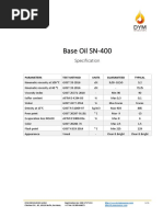 Base Oil SN-150 Specifications | PDF