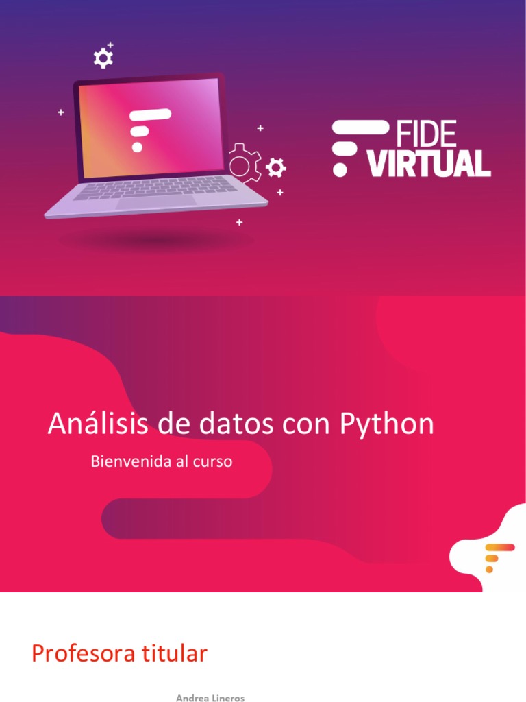 Semana 1 | Descargar gratis PDF | Python (lenguaje de programación) | Lenguaje de programación