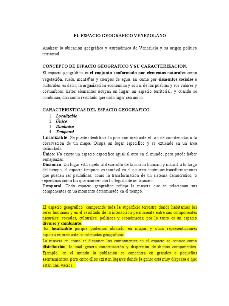 Unellez-Espacio Geográfico Venezolano (Yelis) Modulo I | PDF | Viajes ... Unellez-Espacio Geográfico Venezolano (Yelis) Modulo I | PDF | Viajes ...