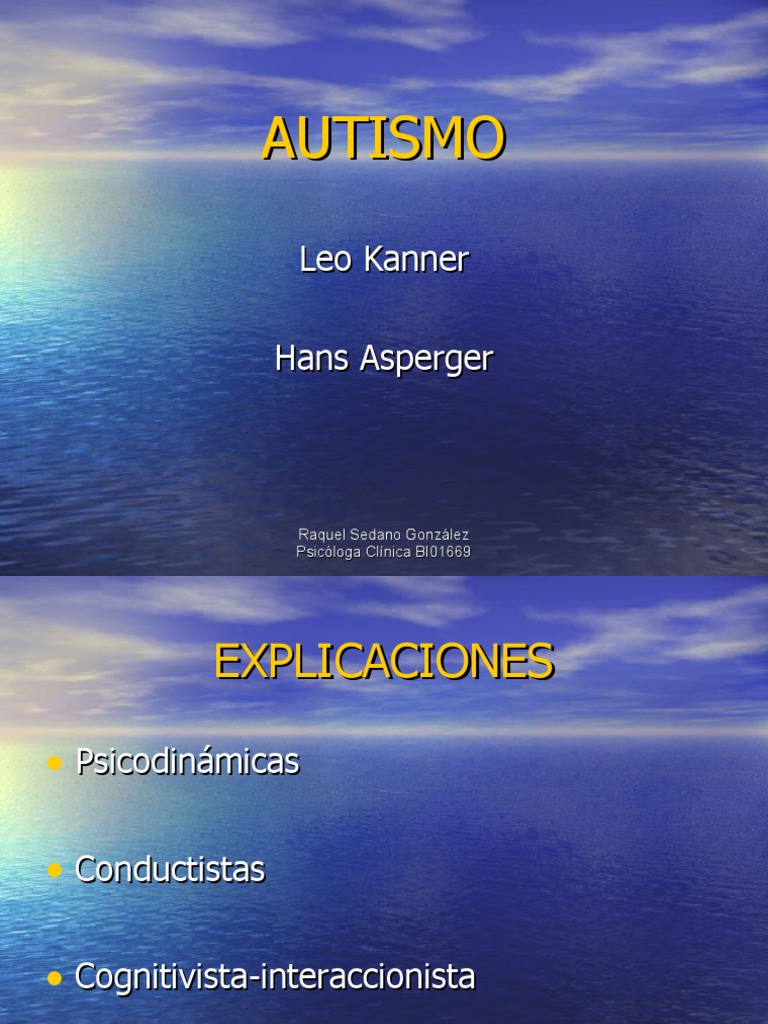 Presentacion Tea Tdah Raquel Sedano | PDF | Espectro autista | Desorden hiperactivo y deficit de ...