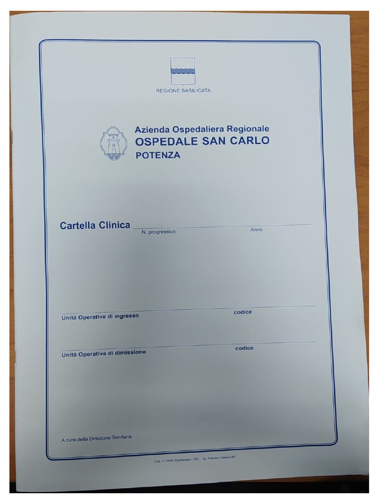 Cartella Clinica | PDF