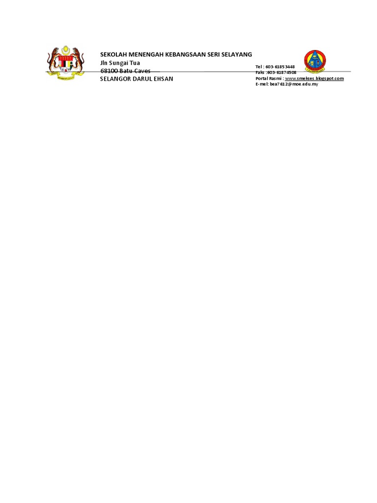 Surat Iringan Video Tvpss | PDF