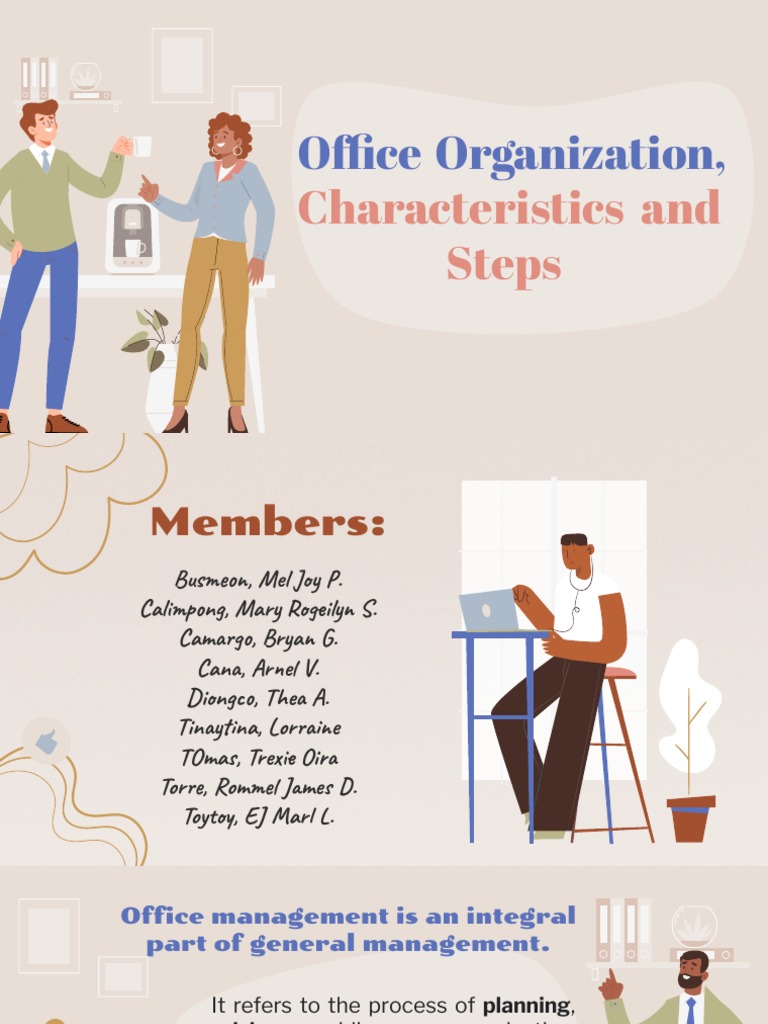 Office Organization, Characteristics, and Steps | PDF | Business