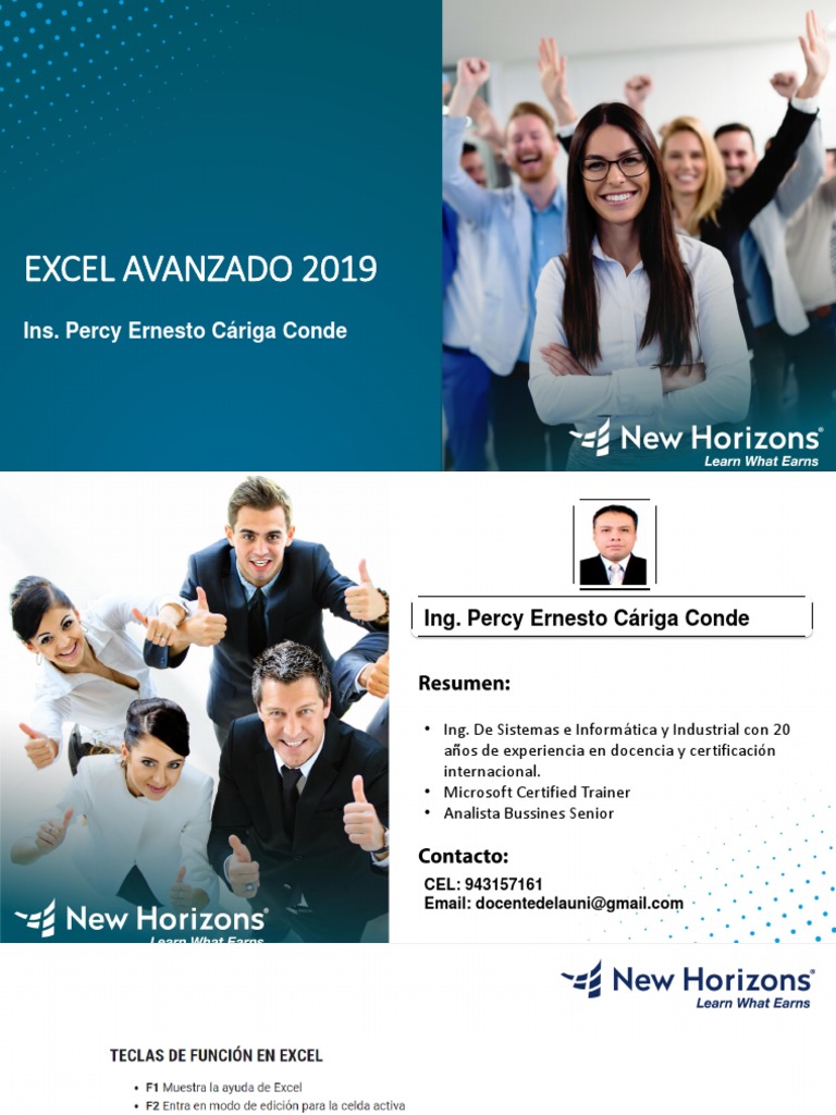 Excel Avanzado 2019 | PDF