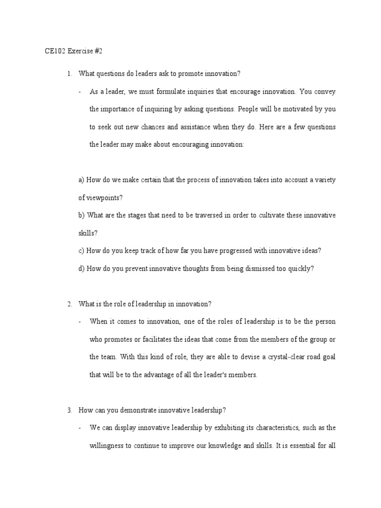 CE102 Exercise #2 | PDF