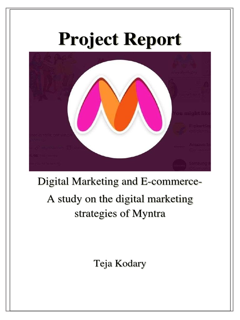 Myntra Digital | PDF