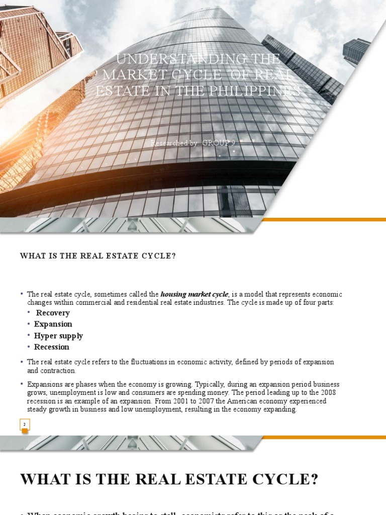 On Real Estate Cycle | PDF | Recession | Economics