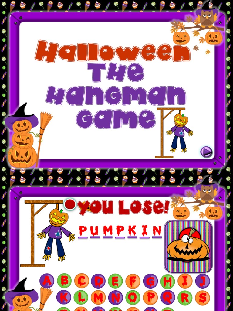 Halloween Hangman | PDF