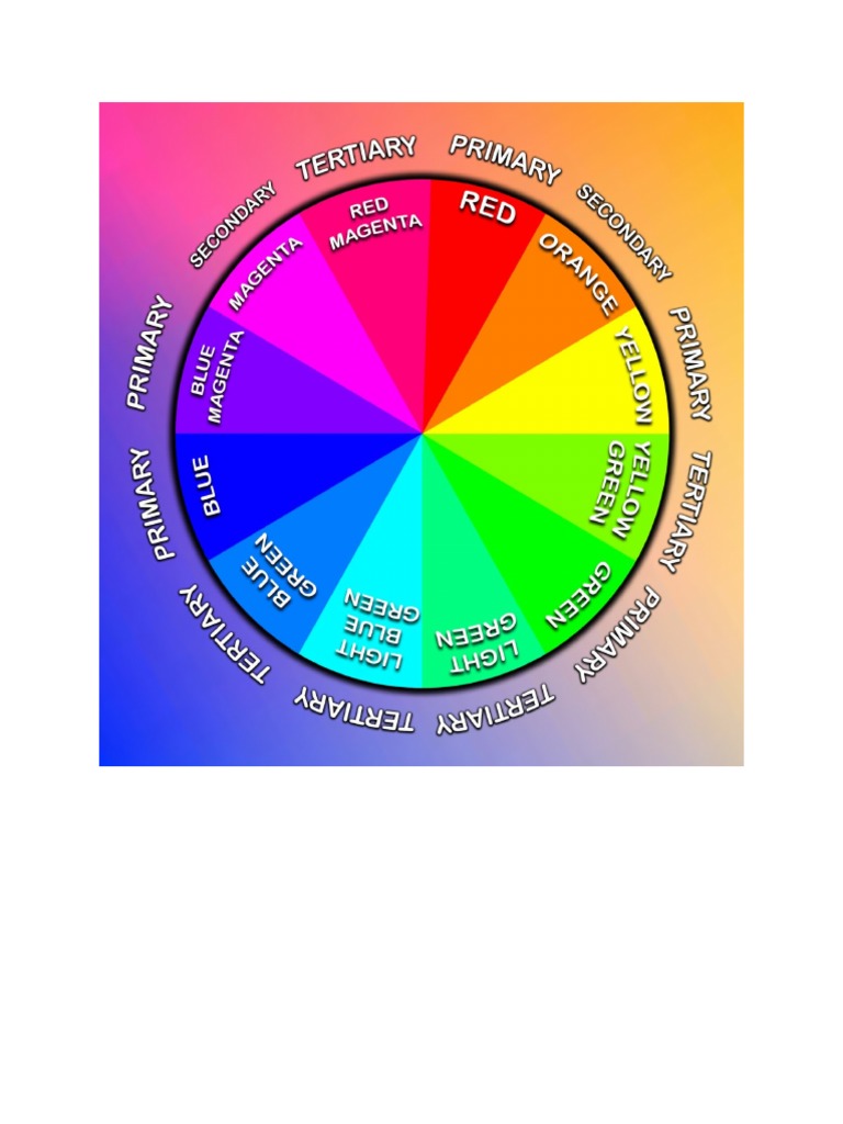 Color Wheel Color Theory | PDF