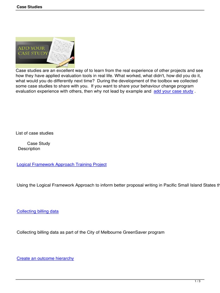 Case Studies | PDF | Business | Computers