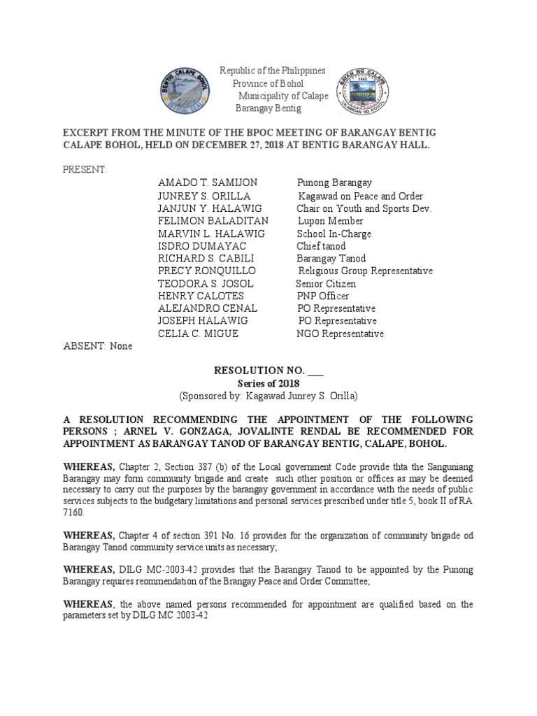 Bpoc Resolution | PDF | Justice | Crime & Violence