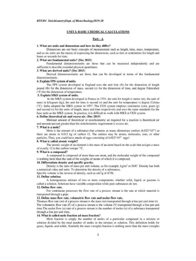 III SEM Question Bank | PDF | Chemical Equilibrium | Phase (Matter)
