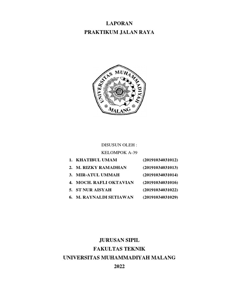 Laporan Praktikum Kelompok A-39 | PDF