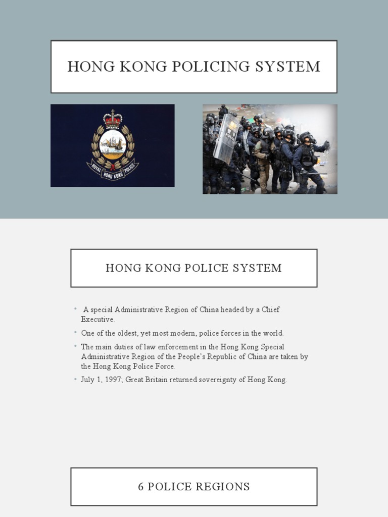 Hong Kong Policing System | PDF | Police | Hong Kong