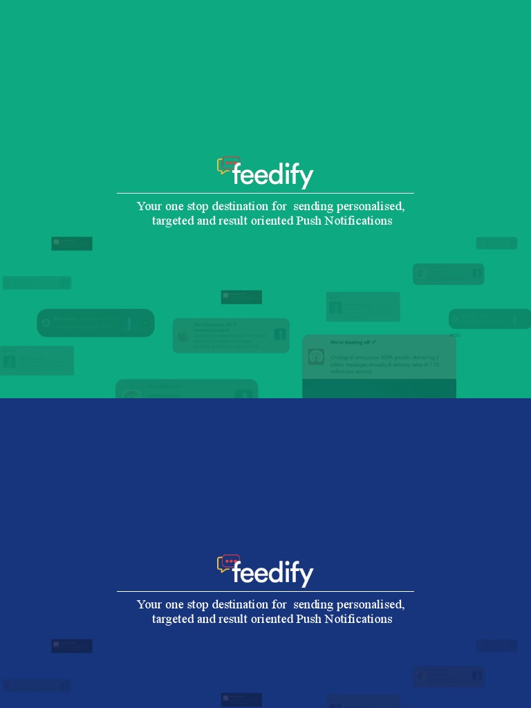 Feedify Pitch Deck | PDF | Computing | Internet