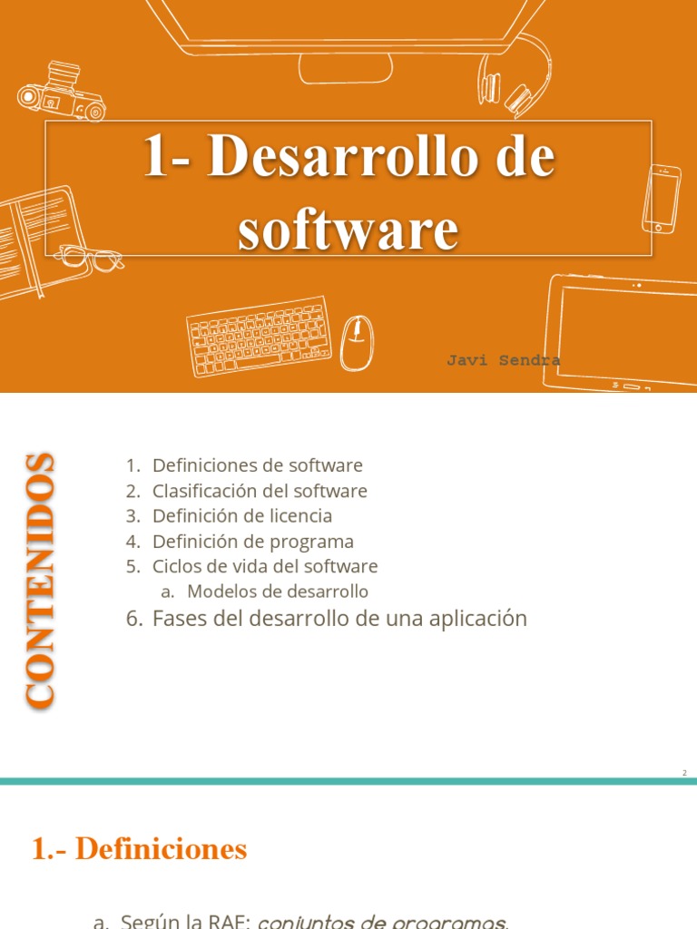 UD 1. Desarrollo de Software | PDF | Software | Programación de computadoras