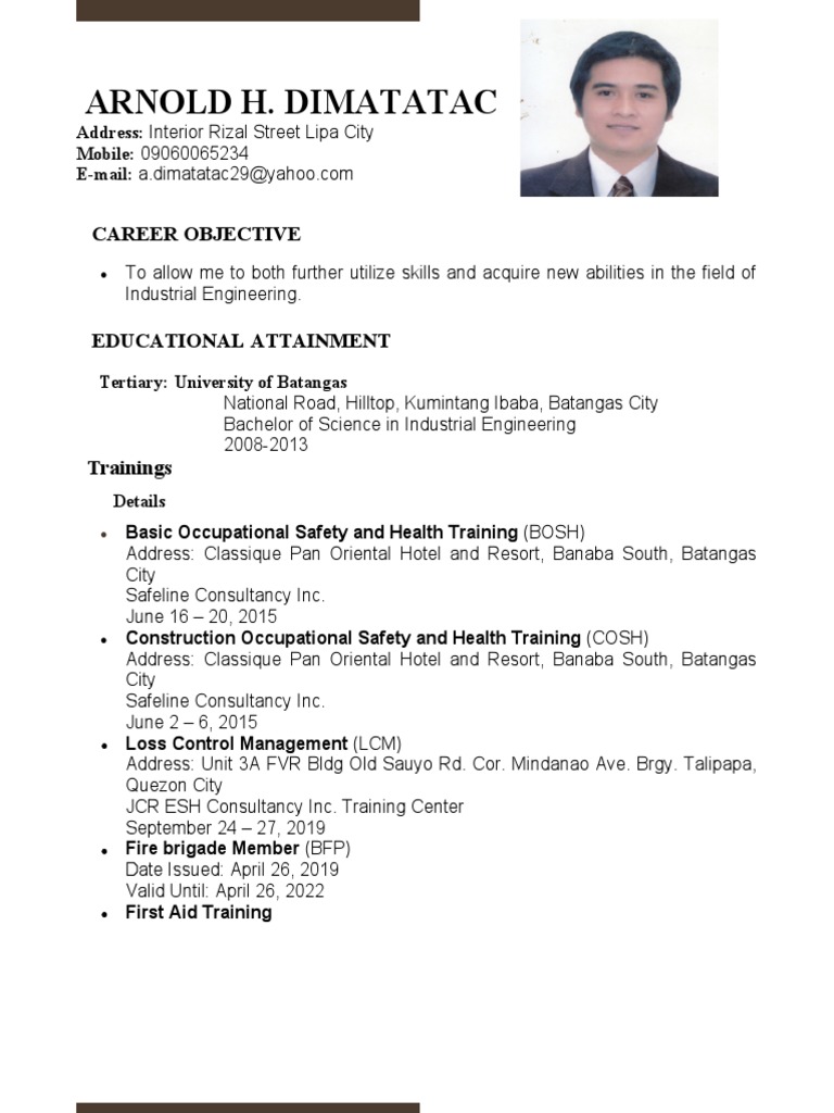 Arnold Resume | PDF | Business | Science