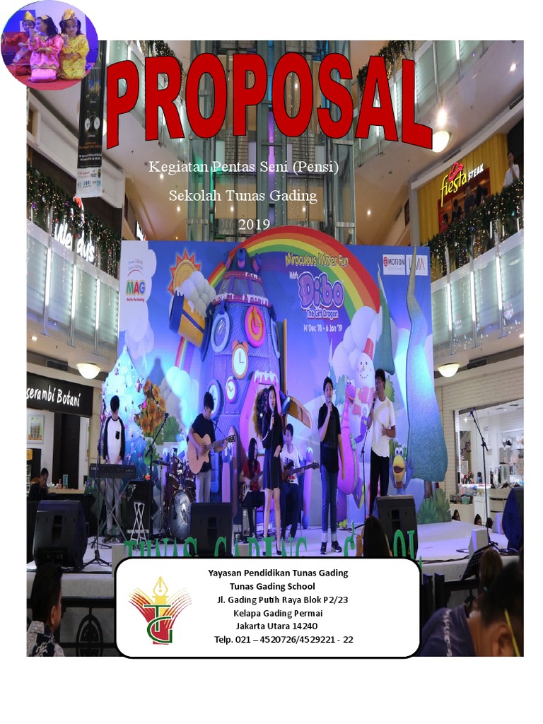 Proposal Pensi 2019 MR Petrus7 Miss Yanti | PDF | Perjalanan