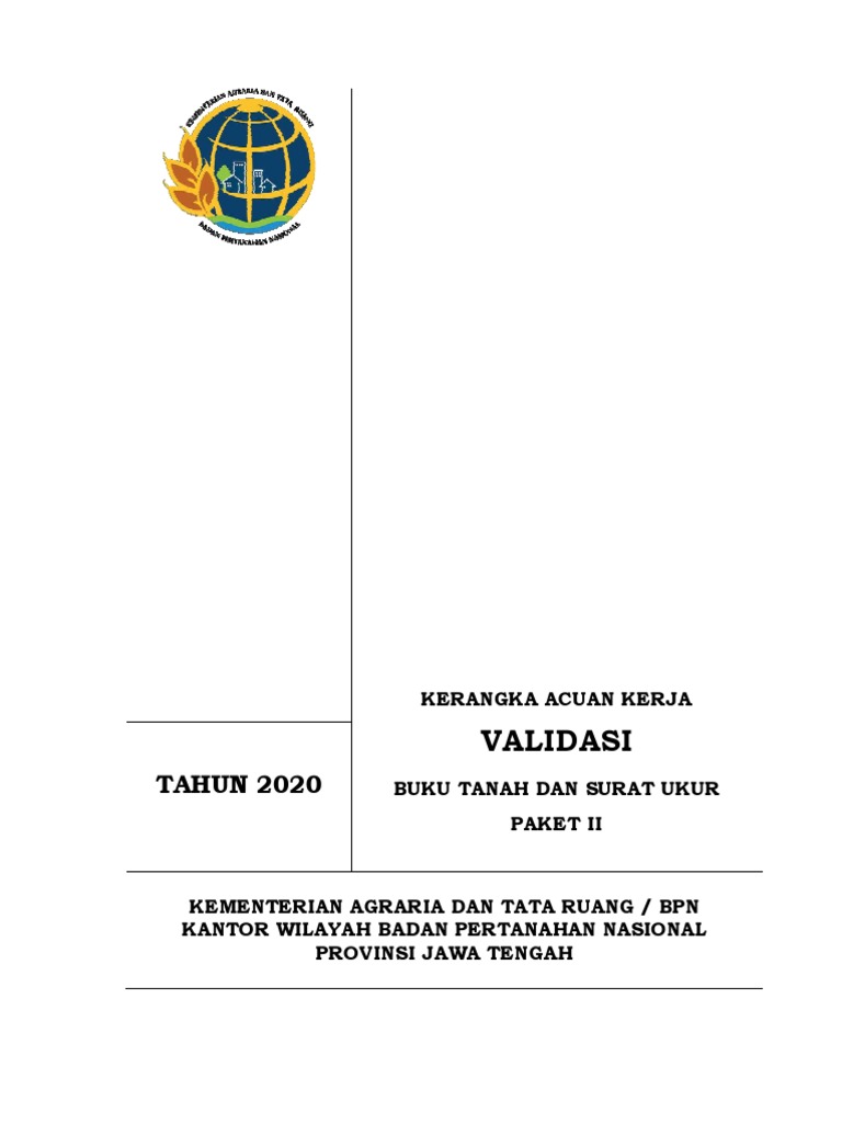 Kak Validasi Btsu 2 Pati | PDF