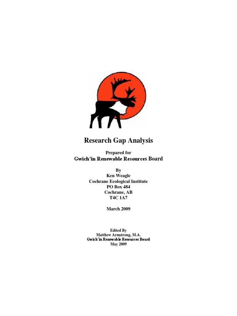 GRRB Research Gap Analysis Report | PDF | Libraries | Databases