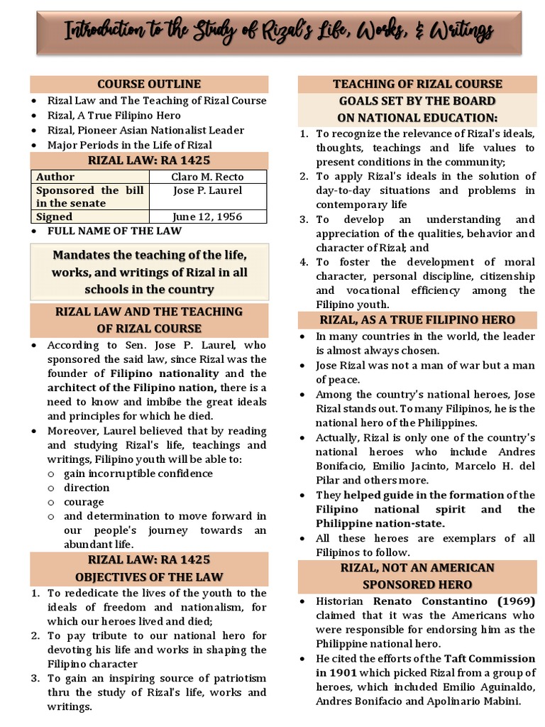 Rizal Compilation Prelims | PDF | Science | Nationalism